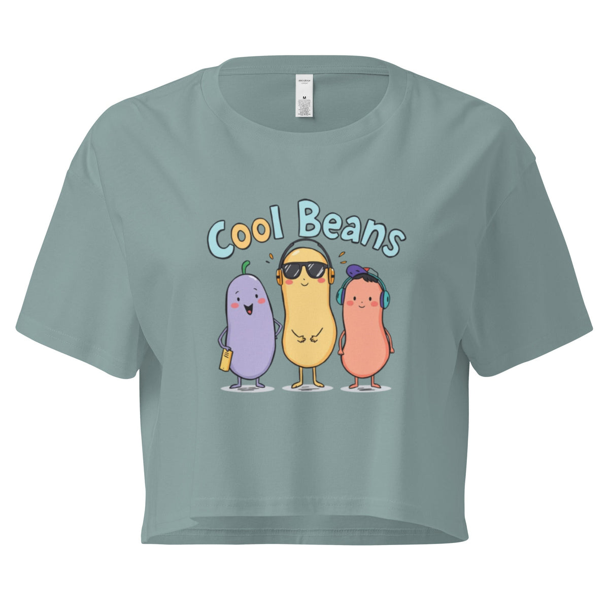 Cool Beans crop top - Fuerza Athletics